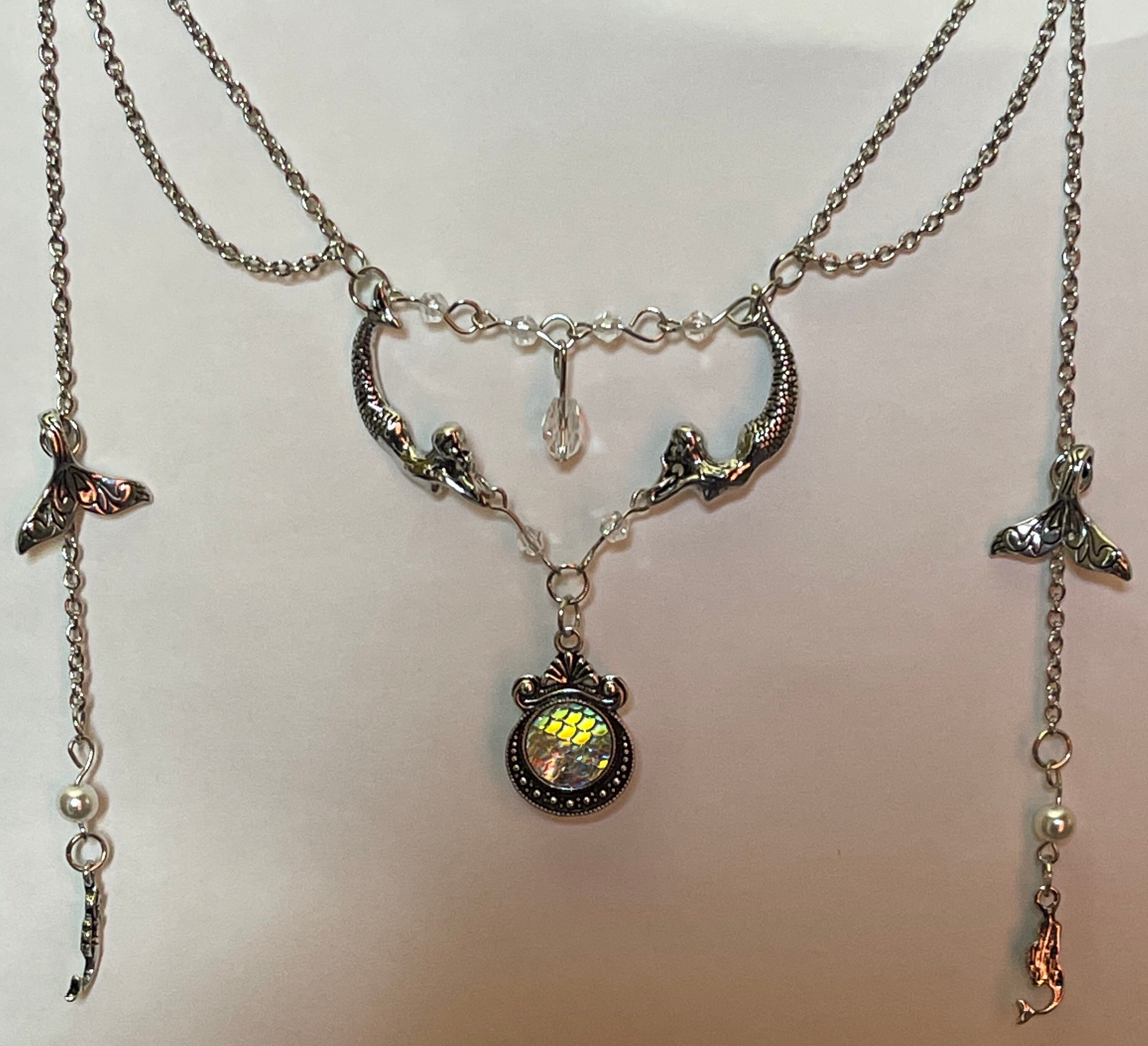 Mermaid Tiara Circlet Diadem Crown Chainmail | Etsy