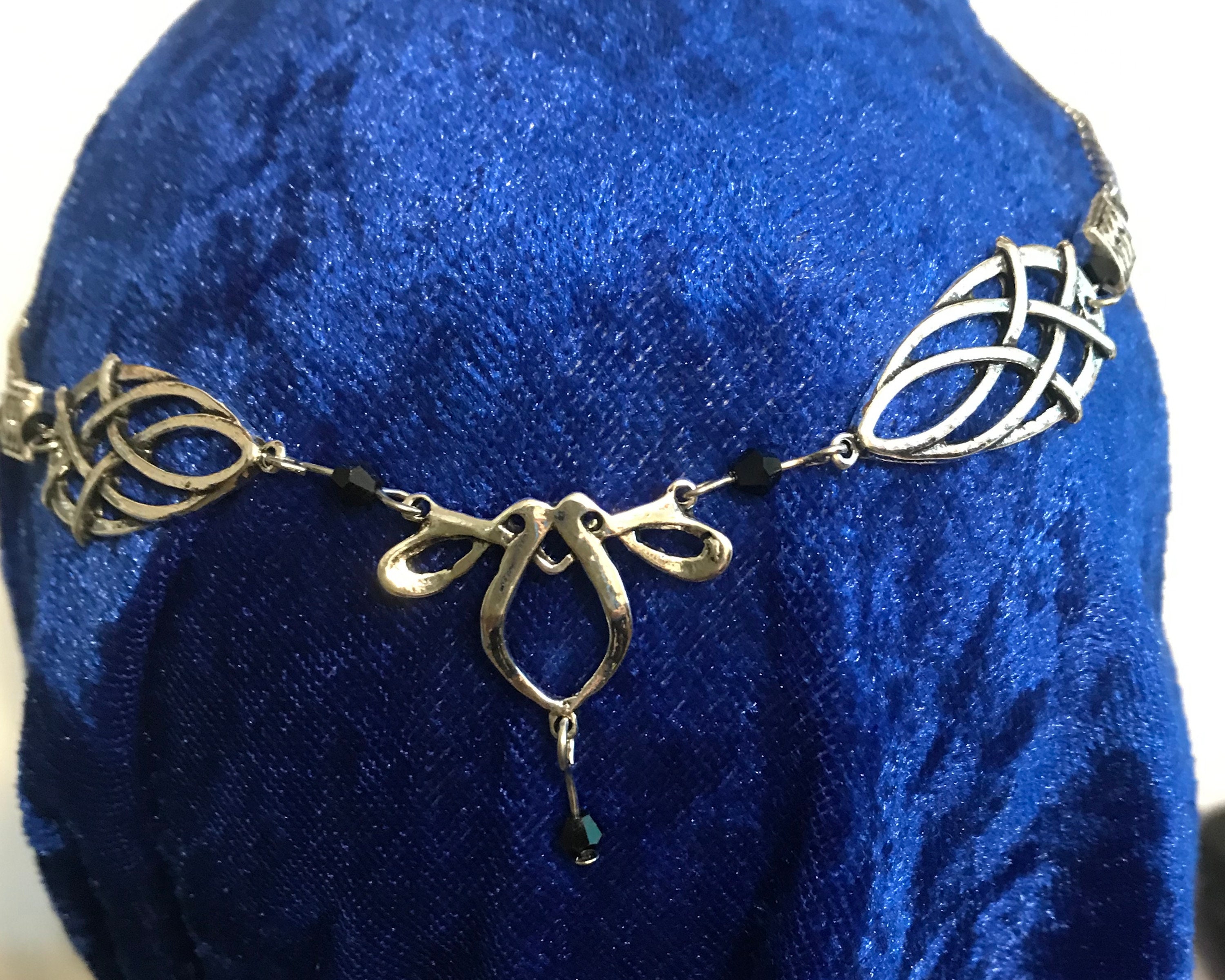 Celtic Tiara crown circlet diadem chain mail | Etsy