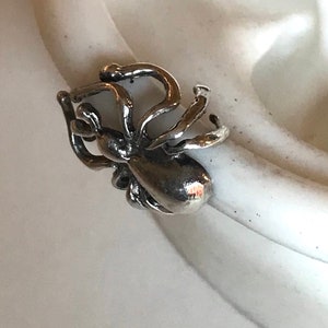 Spider Ear Cuff Sterling - Etsy
