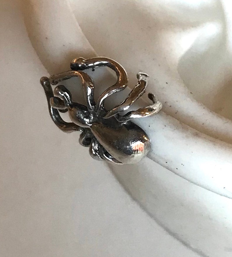 Spider Ear Cuff Sterling - Etsy