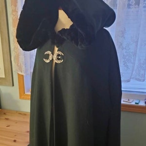 Moon Cloak Cloakclasp Double Moon Cape Closure, Fibula, Penannular - Etsy