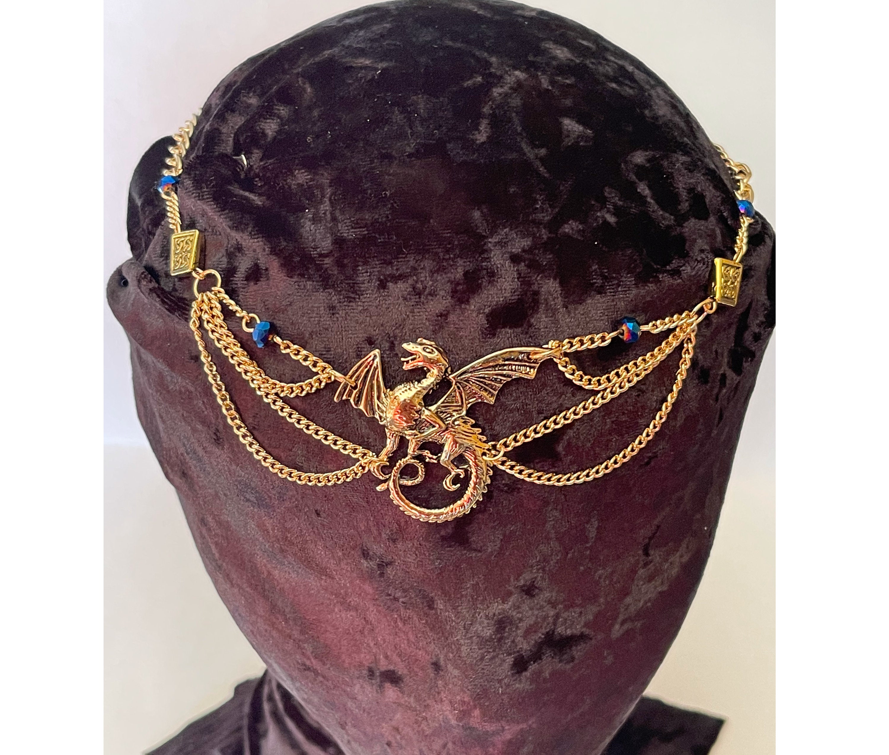 Dragon Tiara Dragon Circlet Dragon Crown Dragon Diadem - Etsy