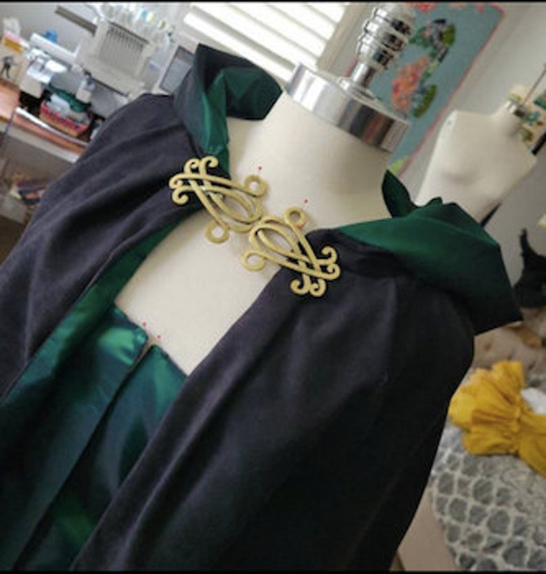 Celtic Cloak Clasp and Cape Closure Fibula Silver Penannular - Etsy