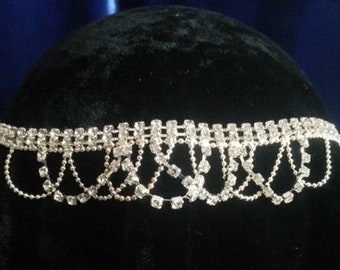 Celtic Tiara Circlet Diadem Crown Chainmail Green Purple - Etsy