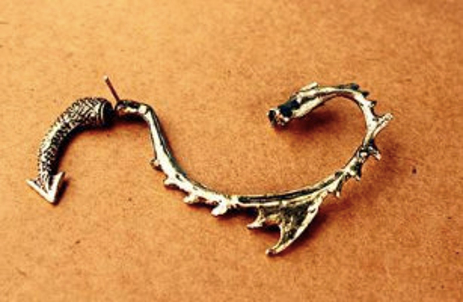 Dragon Ear Wrap Dragon Ear Cuff Right Ear Pierce - Etsy