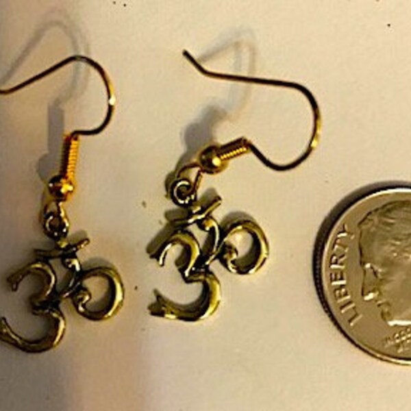 Om Earrings - Etsy