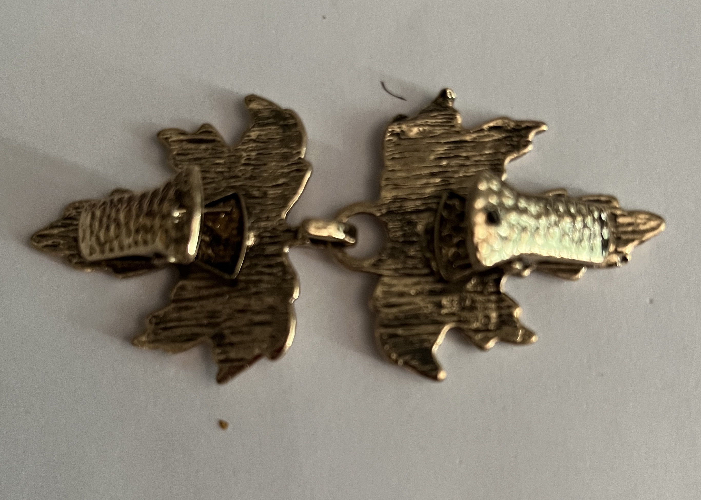 Large Leaf Cloak Clasp Cape Closure Silver Fibula Penannular - Etsy