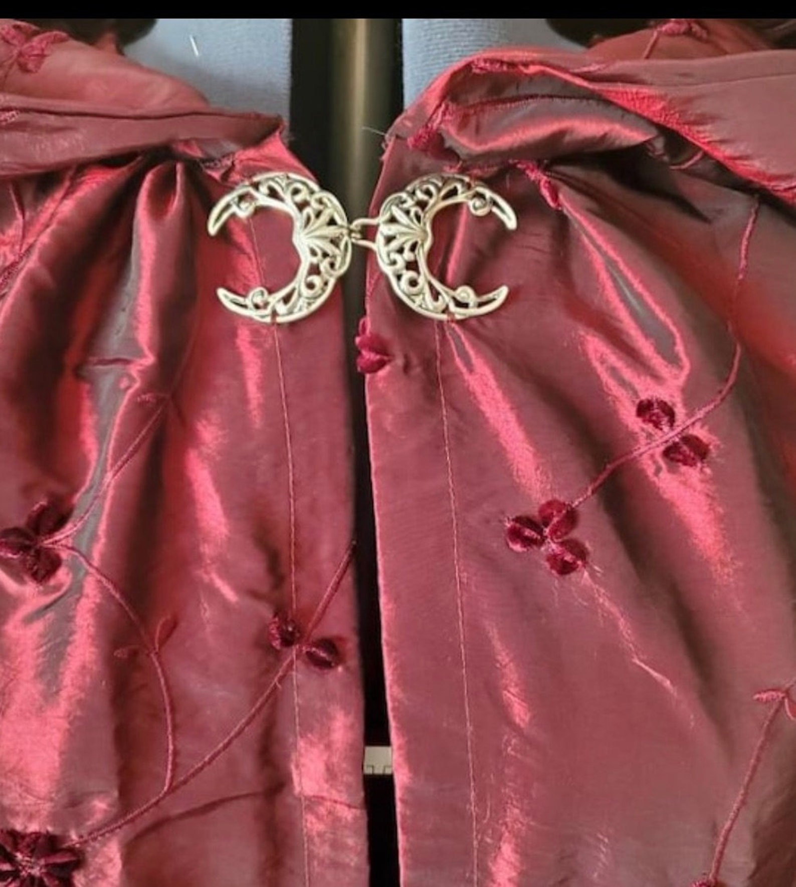 Moon Cloak Clasp Gold Fibula Cape Closure Penannular - Etsy Canada