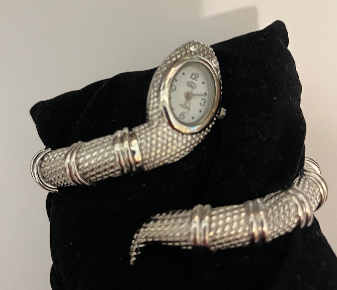 Silver Snake Watch Works Perfectly - Etsy