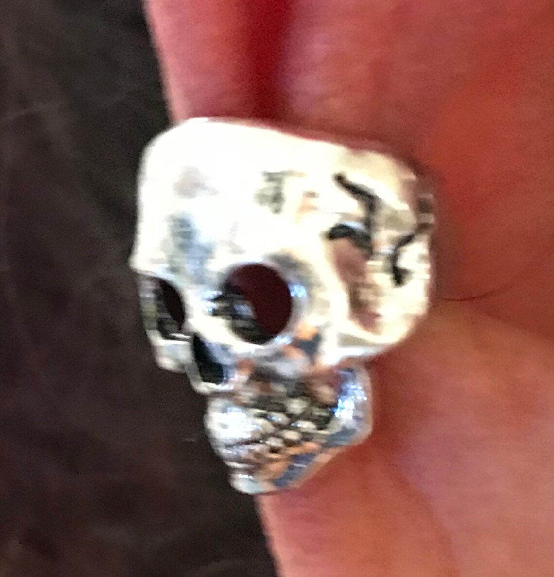 Skull Ear Cuff Silver - Etsy