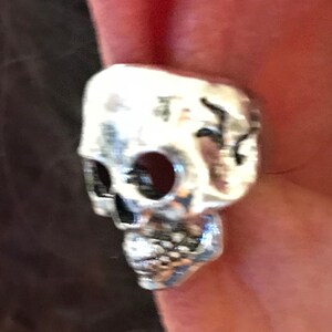 Skull Ear Cuff Silver - Etsy