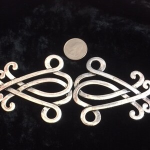 Celtic Cloak Clasp and Cape Closure Fibula Silver, Penannular - Etsy