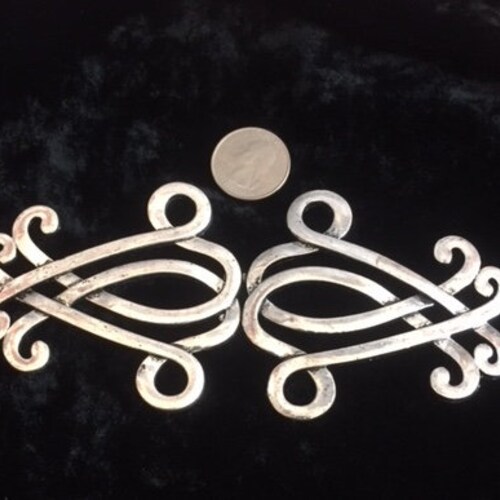 Celtic Cloak Clasp and Cape Closure Fibula Silver Penannular - Etsy