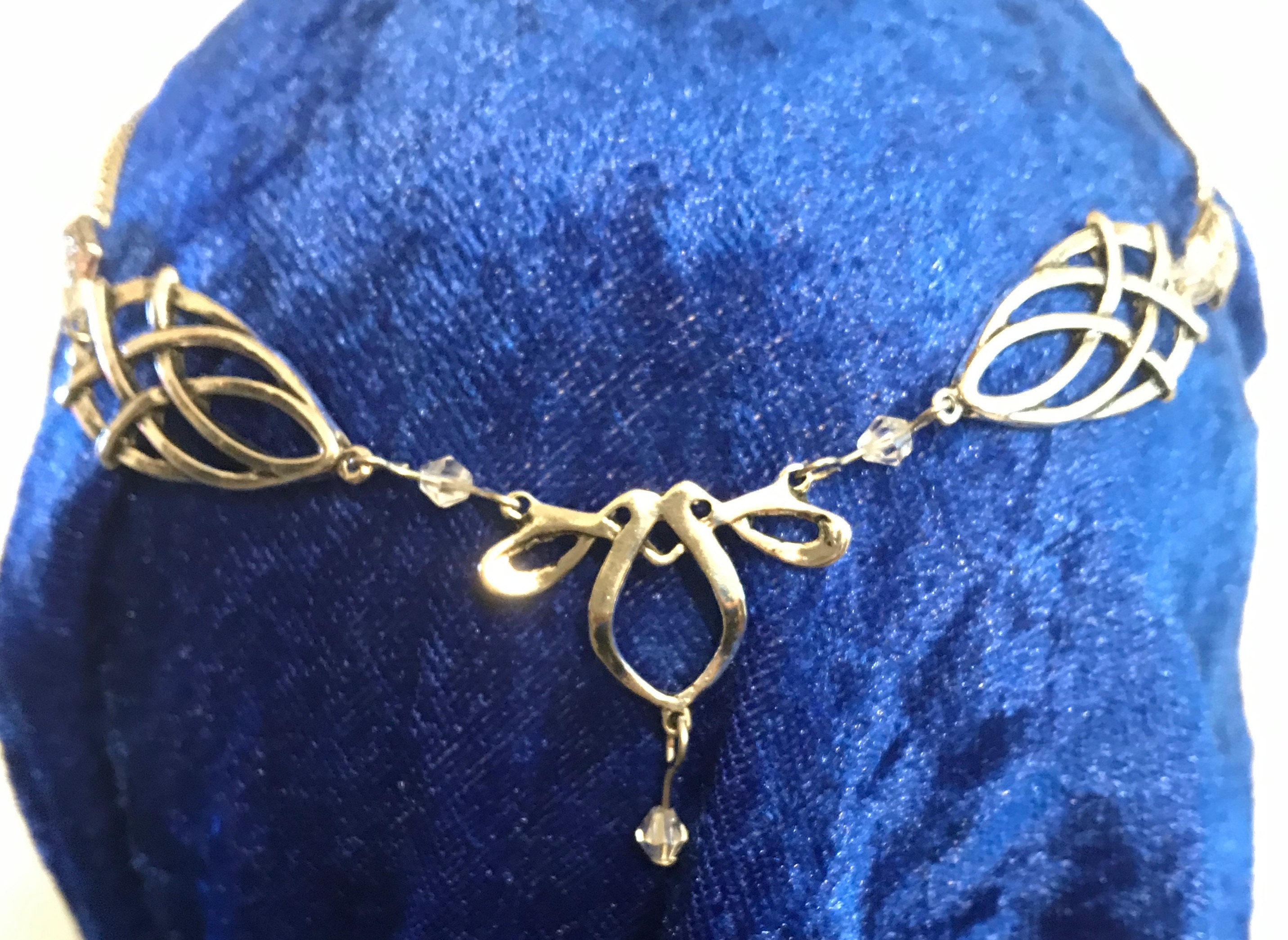 Celtic Tiara crown circlet diadem chain mail | Etsy
