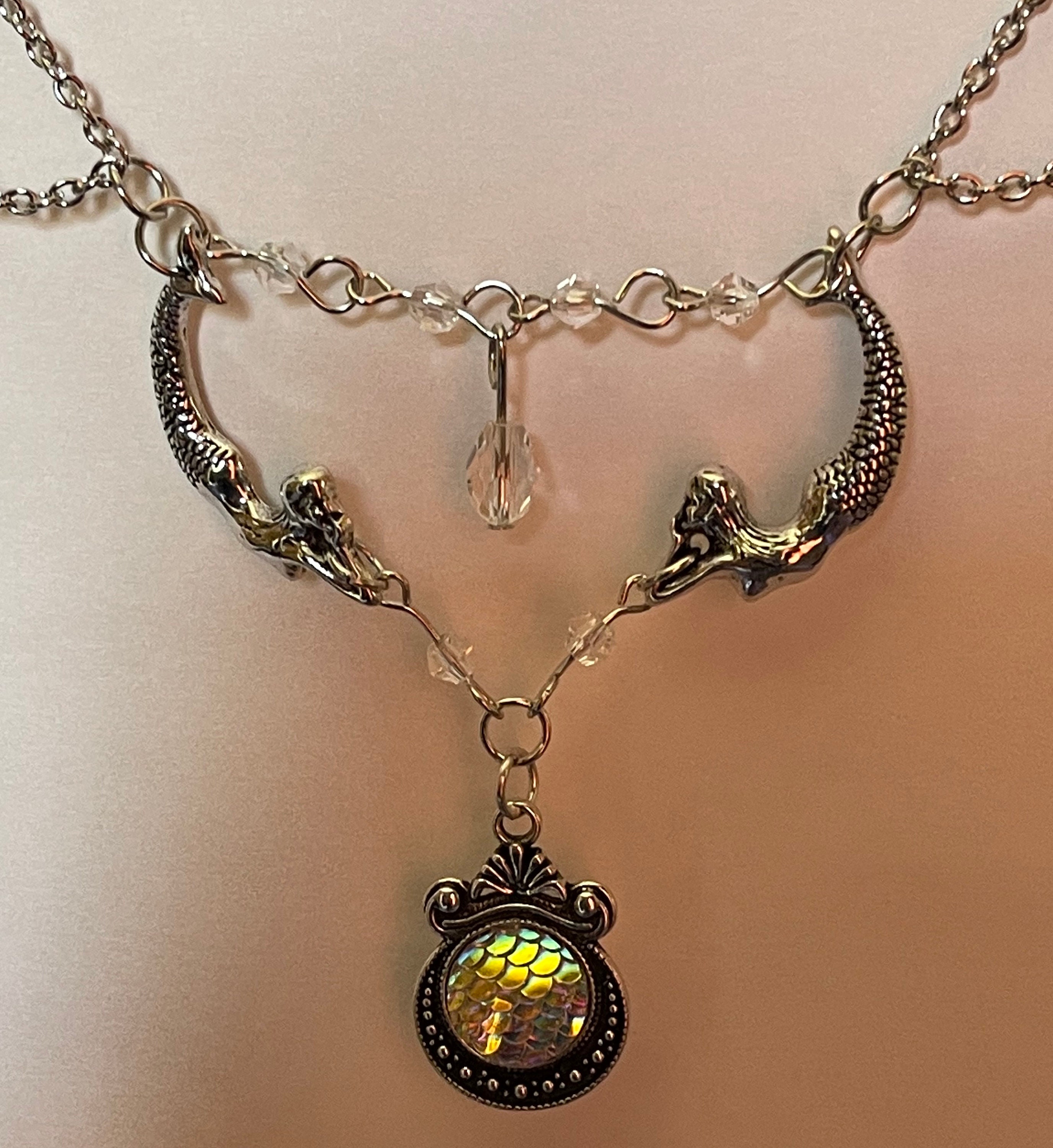 Mermaid Tiara Circlet Diadem Crown Chainmail | Etsy