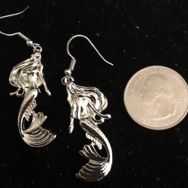Mermaid Earrings - Etsy