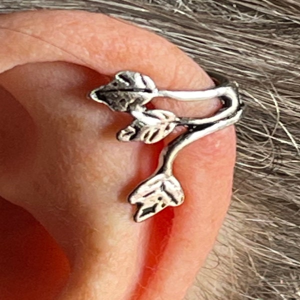 Leaf Ear Cuff - Etsy