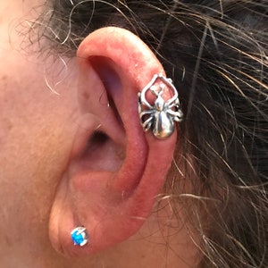 Spider Ear Cuff Sterling - Etsy