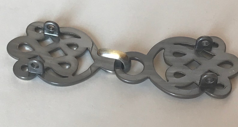 Celtic Cloak Clasp Silver Fibula Penannular Cape Closure | Etsy