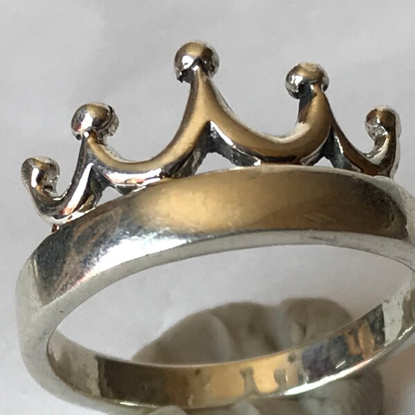 Crown Ring - Etsy