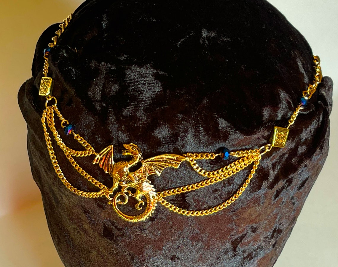 Dragon Tiara Dragon Circlet Dragon Crown Dragon Diadem - Etsy
