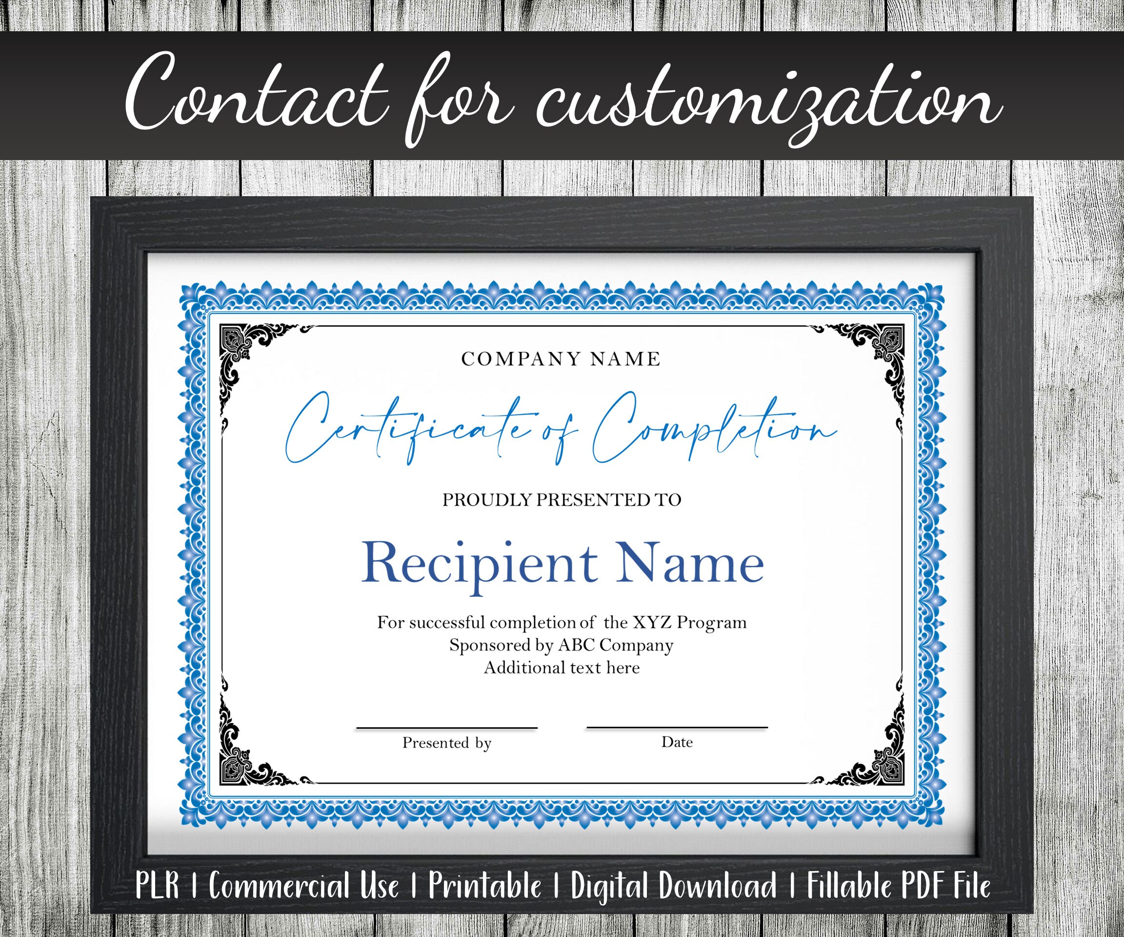 Certificate Template of Appreciation | Achievement | Volunteer | Thank ...