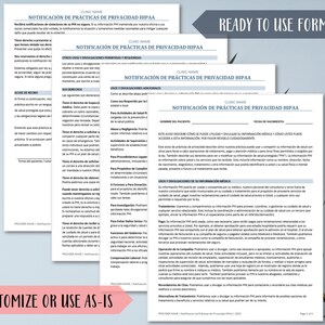 Medical Intake & Patient Information Template Bundle | English ...