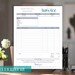 Virtual Assistant Invoice Template Client Billing Time Tracking ...