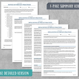 Medical Intake & Patient Information Template Bundle | English ...
