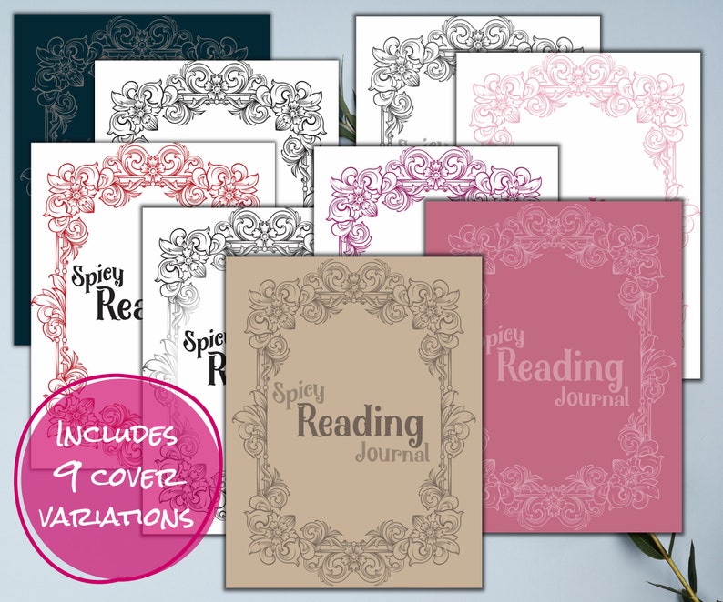 Spicy Reading Journal: Booktok Review Diary (printable PDF) - Etsy