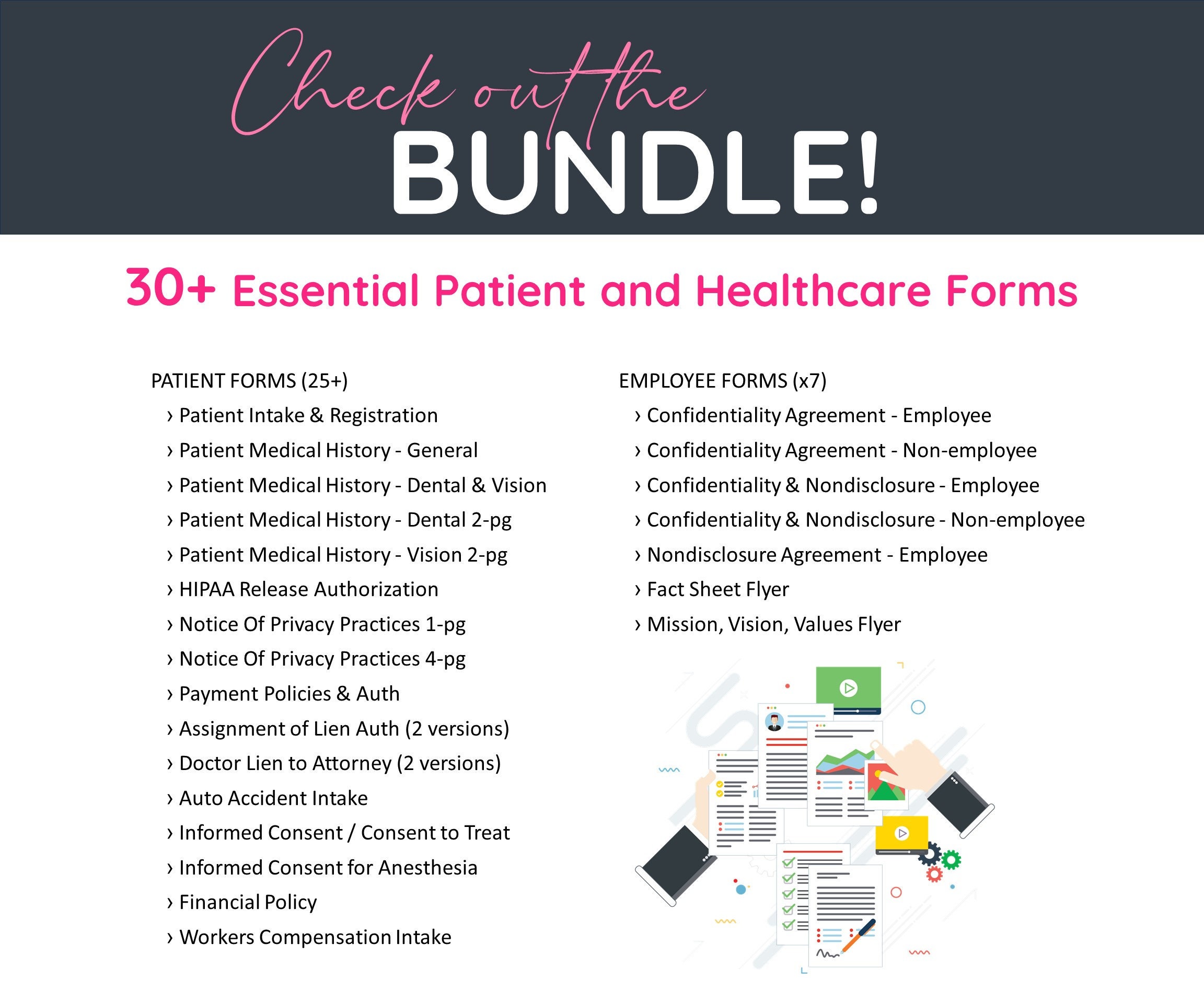 Workers Comp Patient Intake Forms: Medical Claim (digital Download) - Etsy