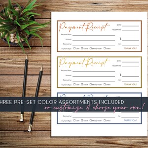 Receipt for Payment Template | Printable, Editable | Purchase Receipt ...