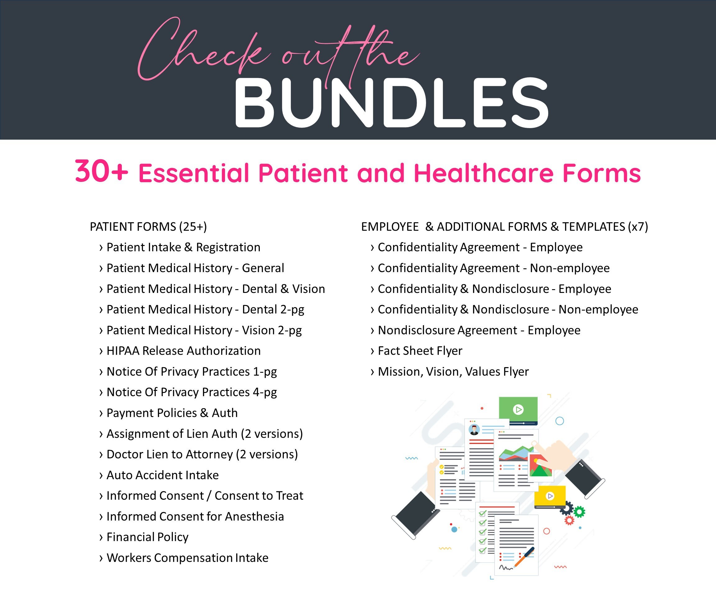 HIPAA Notice of Privacy Practices Template: Medical Intake Forms (PDF ...