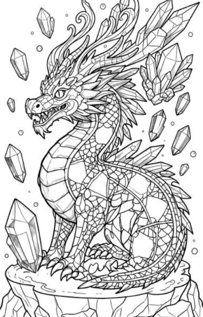 Mystical Realms Color by Numbers Coloring Ebook (magical Themes) - Etsy
