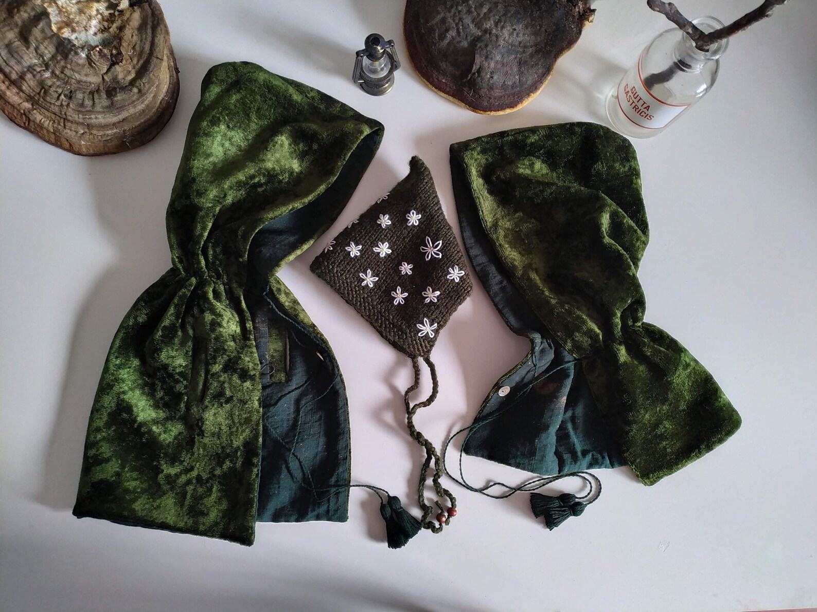 Blythe Cape Moss Green Woodland Long Cloak Forest Gnome - Etsy