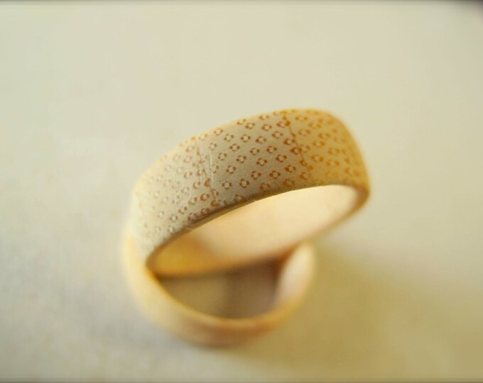 Bamboo Ring/ Wood Ring - Etsy