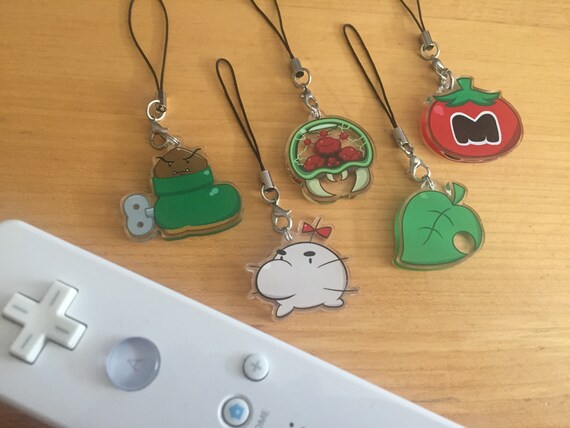 Nintendo Iconography Acrylic Charms | Etsy