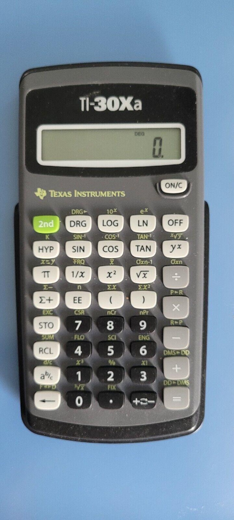 Ti-30xa Scientific Calculator - Etsy