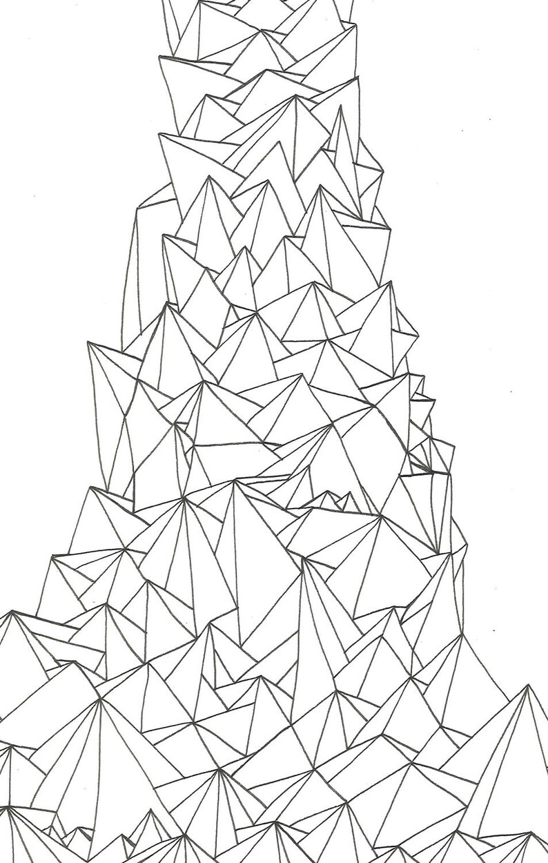 Systemic 6 - Original Ink Drawing, Illustration - Etsy