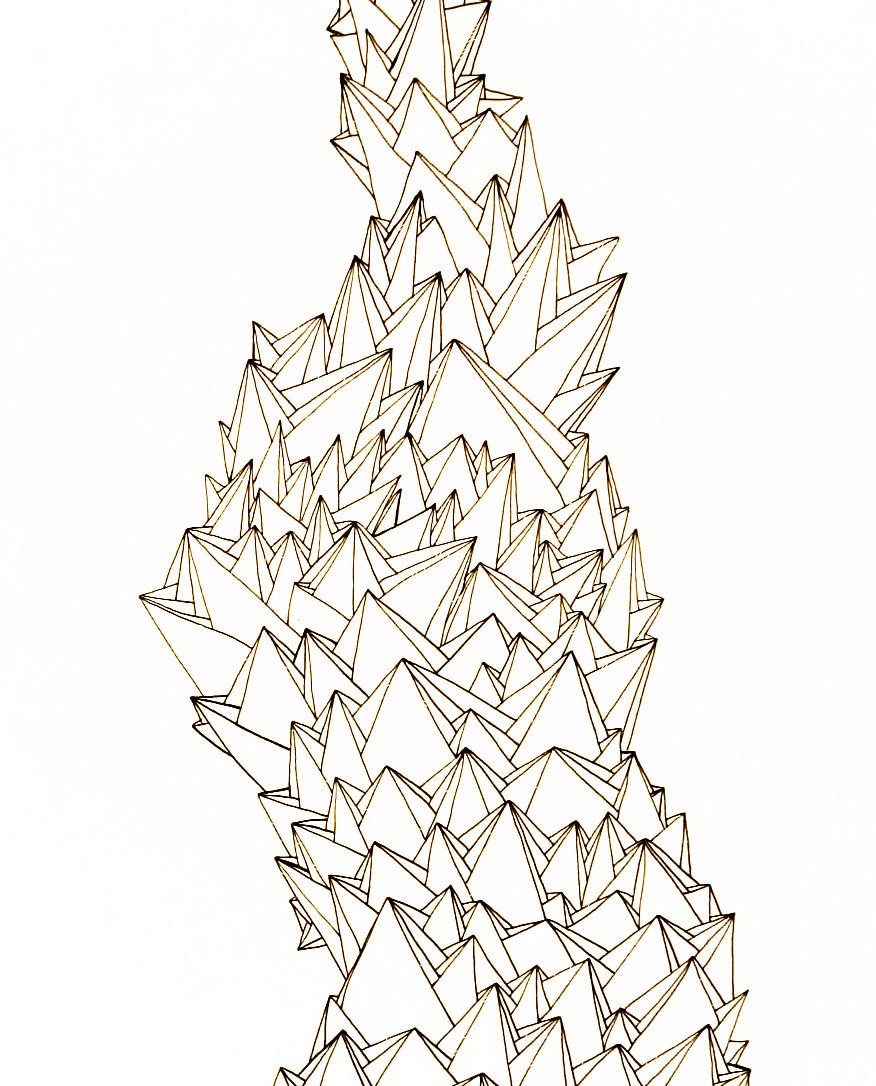 Systemic Original Ink Drawing Illustration - Etsy