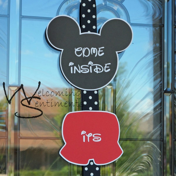 Mickey Mouse Wreath - Etsy