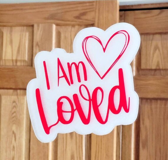 Window or Mirror clings, removable, repositionable decal by Welcoming ...