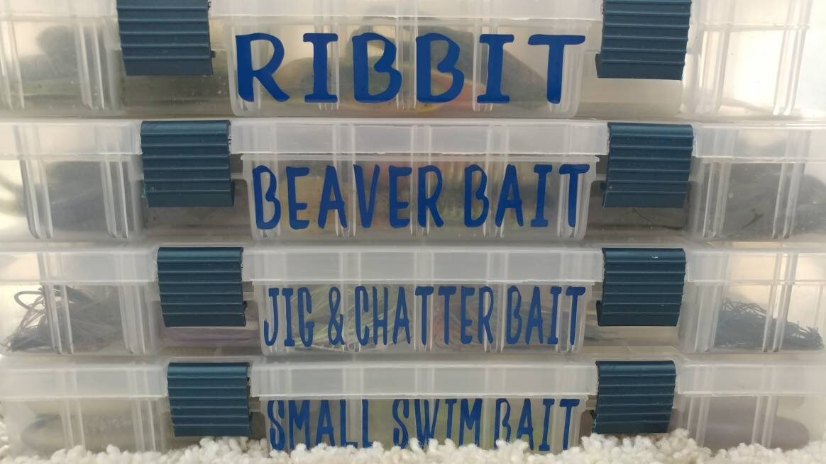 Fishing Tackle Box Labels - Etsy