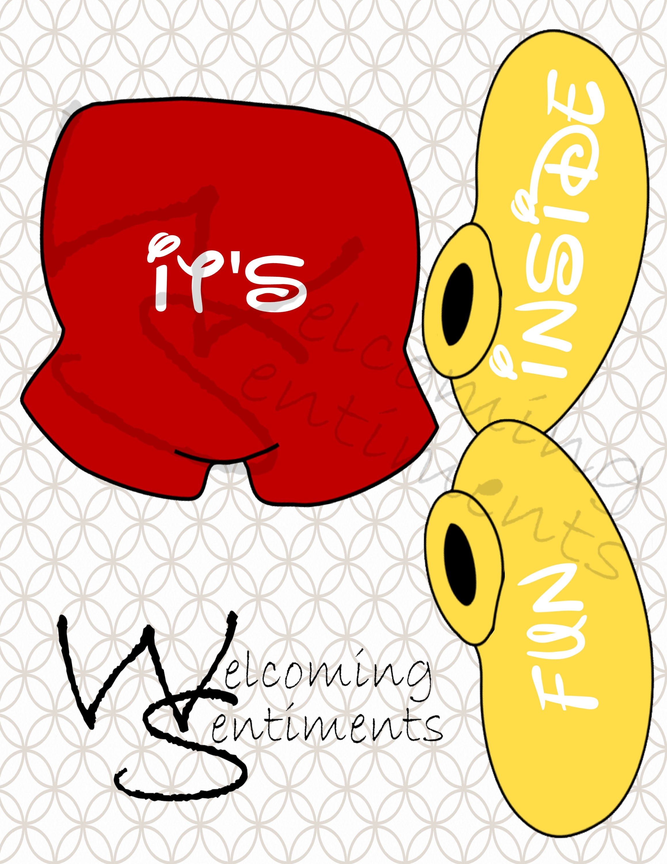 DIGITAL DOWNLOAD - Come Inside Its Fun Inside - Etsy