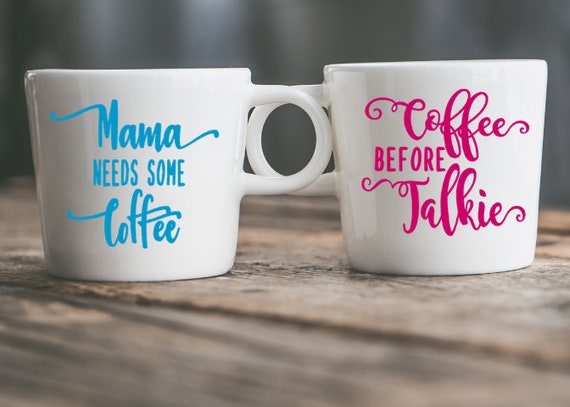 Custom Coffee Mug Decal | Etsy