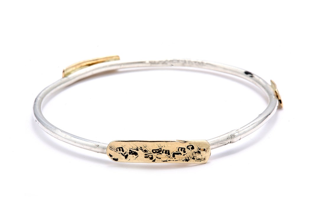 Handmade Bracelet - "i Celebrate" and "today is My Day" Women's Silver ...