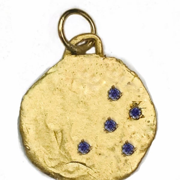 Disc Pendant - Etsy