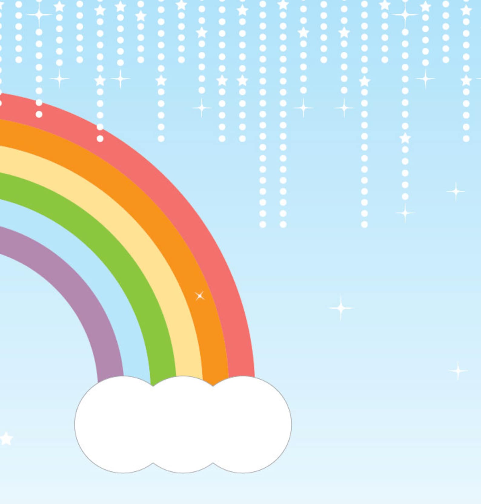 Printable Rainbow Sparkles Backdrop, Instant Download, 6ft X 4ft ...