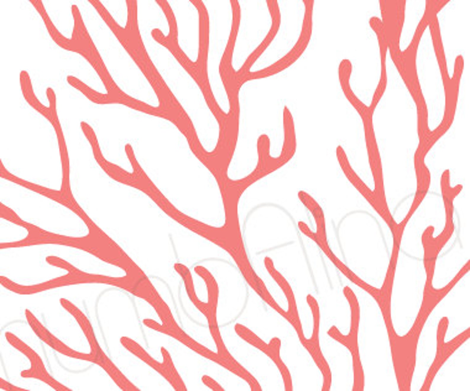 Printable Coral Heart Backdrop, Instant Download, 6ft X 4ft, Coral Reef ...