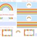 Rainbow Printable Party Kit, Instant Download, Editable - Etsy
